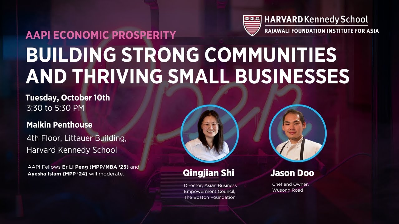 AAPI Economic Prosperity: Building Strong Communities and Thriving ...